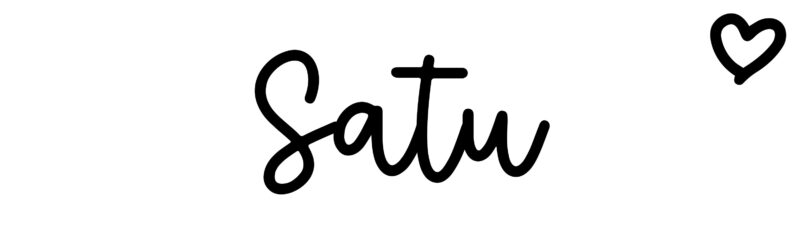 Satu - Name meaning, origin, variations and more