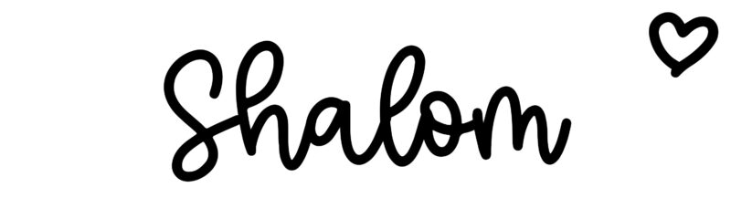 Shalom - Name meaning, origin, variations and more