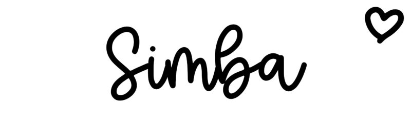 Simba - Name meaning, origin, variations and more