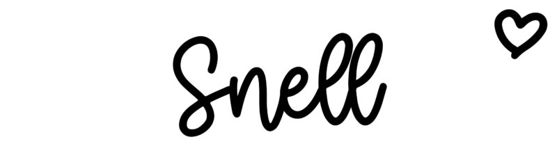 Snell - Name meaning, origin, variations and more