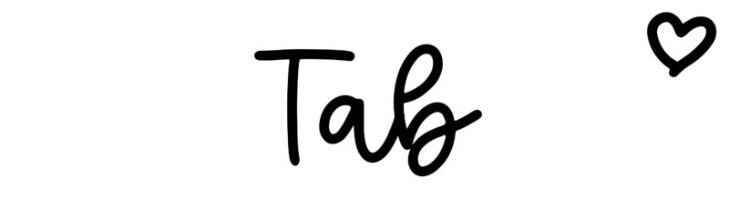 Tab - Name meaning, origin, variations and more