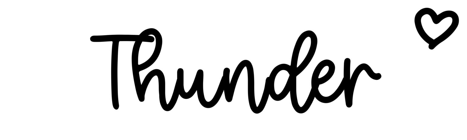 Thunder - Name meaning, origin, variations and more