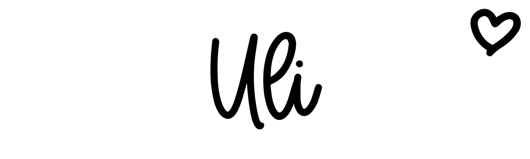 Uli - Name meaning, origin, variations and more