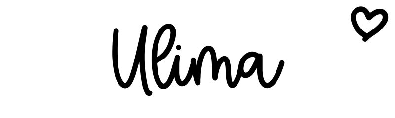 Ulima - Name meaning, origin, variations and more