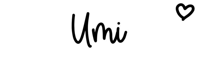 Umi - Name meaning, origin, variations and more