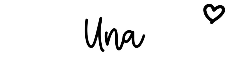 Una - Name meaning, origin, variations and more