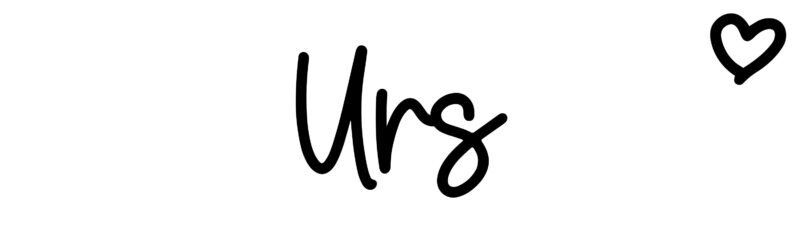 Urs - Name meaning, origin, variations and more