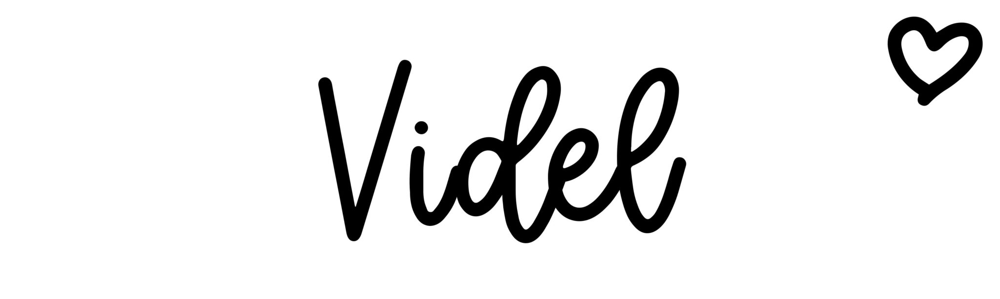 Videl - Name meaning, origin, variations and more