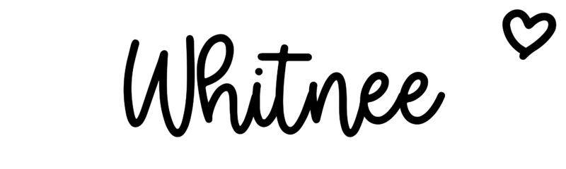 Whitnee - Name meaning, origin, variations and more