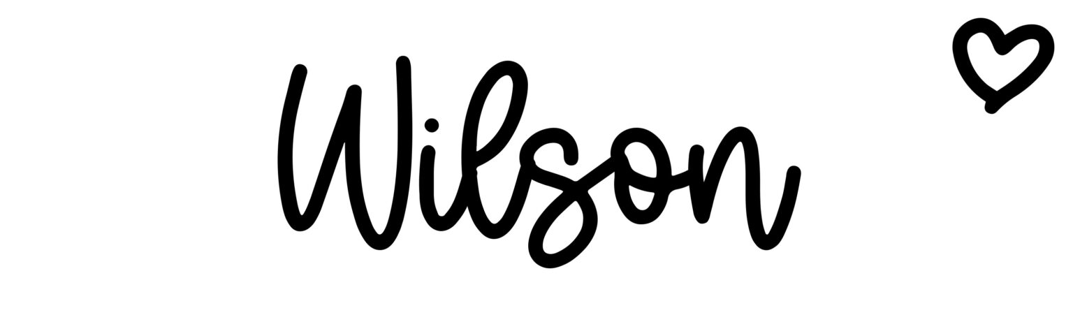Wilson - Name meaning, origin, variations and more
