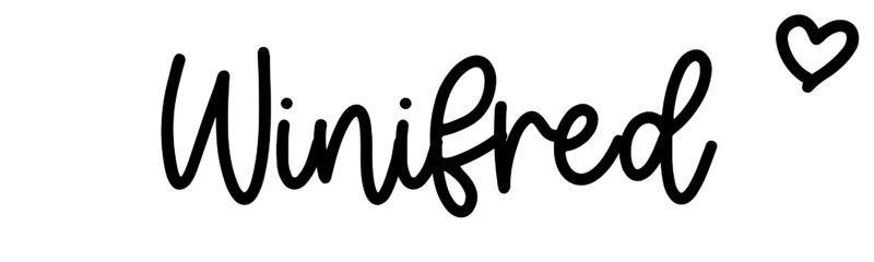 Winifred - Name meaning, origin, variations and more