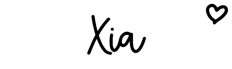Xia - Name meaning, origin, variations and more