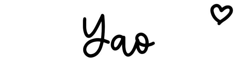 Yao - Name meaning, origin, variations and more