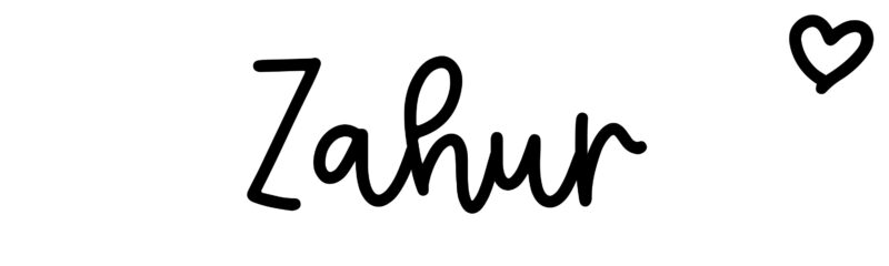 Zahur - Name meaning, origin, variations and more