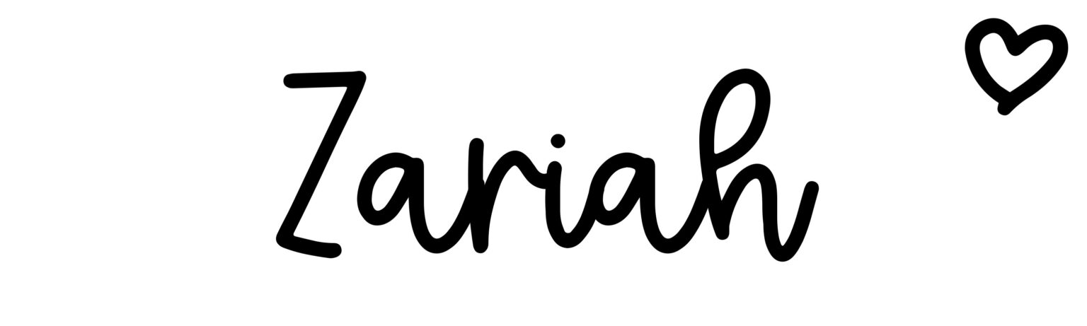 Zariah - Name meaning, origin, variations and more