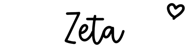 Zeta - Name meaning, origin, variations and more