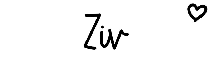 Ziv - Name meaning, origin, variations and more